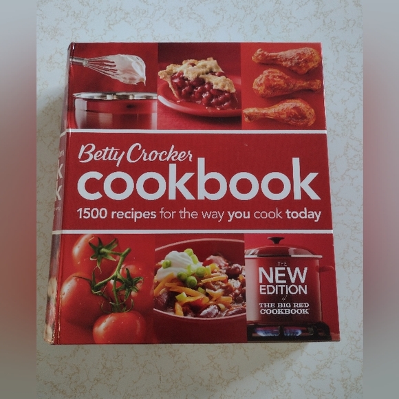 Betty Crocker | Kitchen | Betty Crocker Cookbook New Edition Of Big Red ...